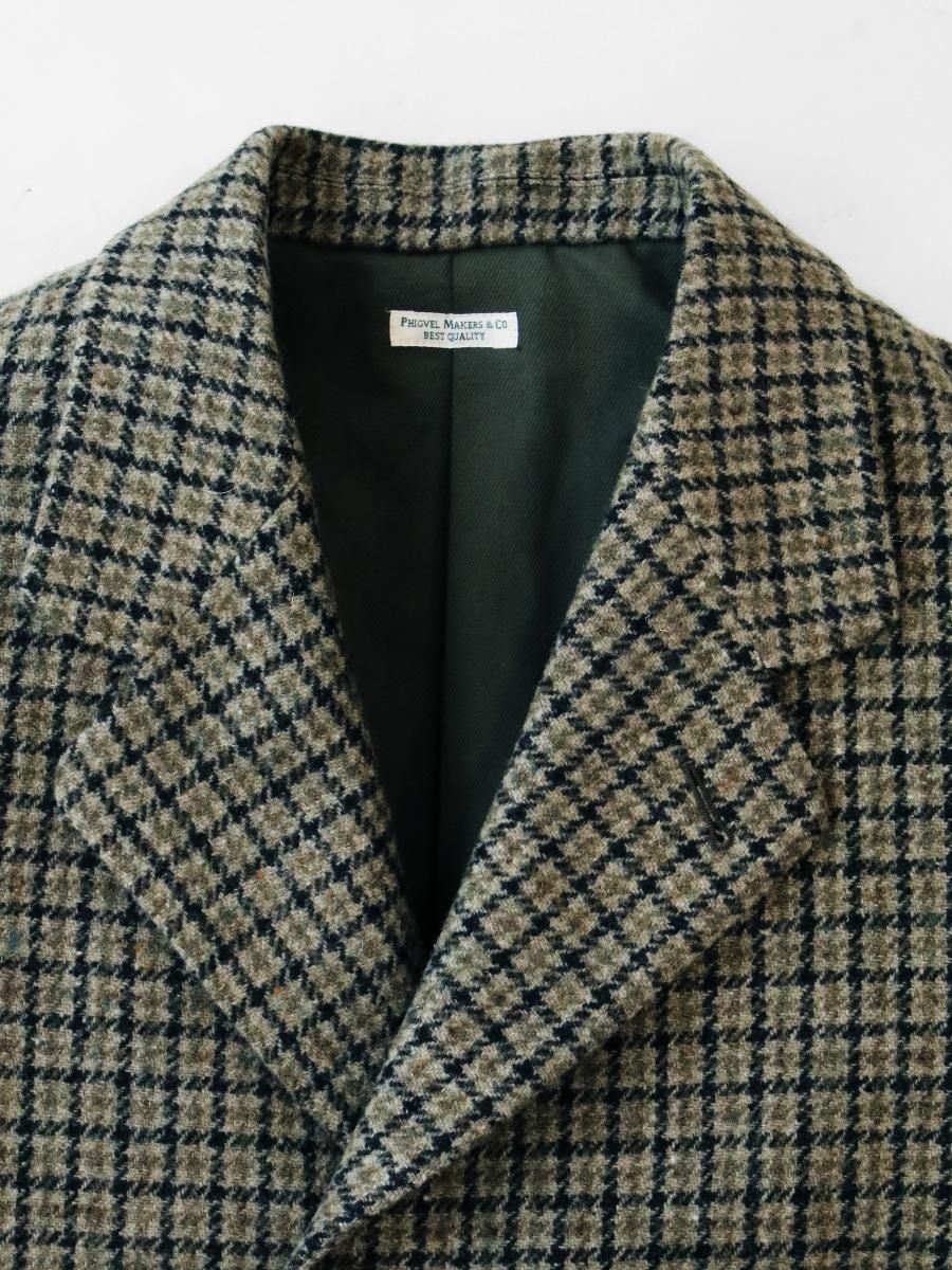 BRAND : PHIGVEL MODEL : GOODMAN'S COAT COLOR : GUNCLUB CHECK BRAND : PHIGVEL MODEL : GOODMAN'S COAT COLOR : GUNCLUB CHECK