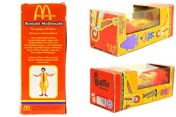 McDonald's/マクドナルド×FUNKO/ファンコ・Wacky Wobbler McDonald's/マクドナルド×FUNKO/ファンコ・Wacky Wobbler