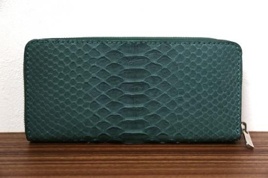 ダイヤモンドパイソン(ヘビ)ラウンドロングウォレット(長財布 ダイヤモンドパイソン(ヘビ)ラウンドロングウォレット(長財布