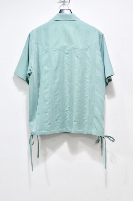SUGARHILL(シュガーヒル)のCORDED CUBA SHIRT-GREEN(キューバ SUGARHILL(シュガーヒル)のCORDED CUBA SHIRT-GREEN(キューバ