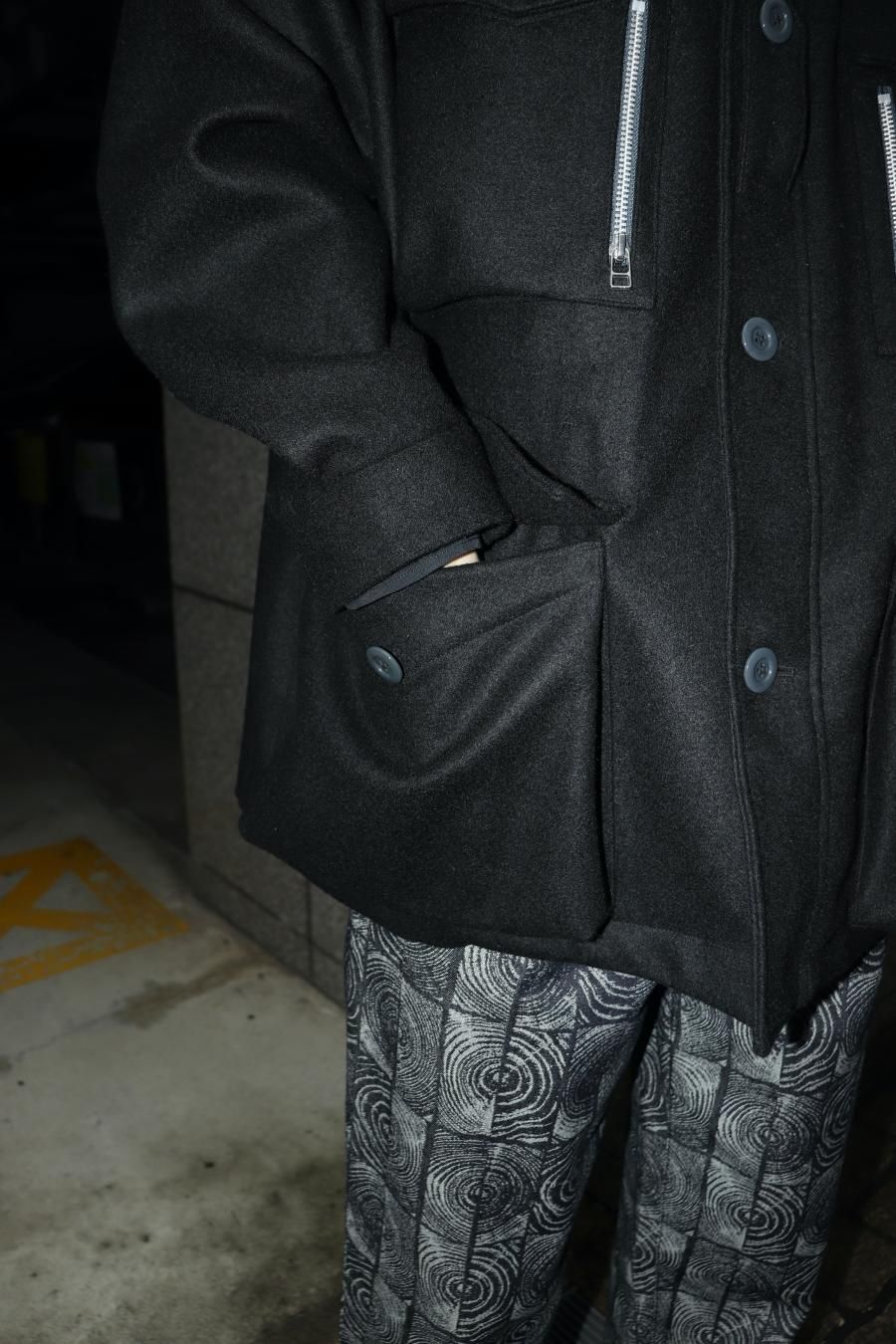 LITTLEBIG(リトルビッグ)のHooded Blouson Blackの通販サイト LITTLEBIG(リトルビッグ)のHooded Blouson Blackの通販サイト