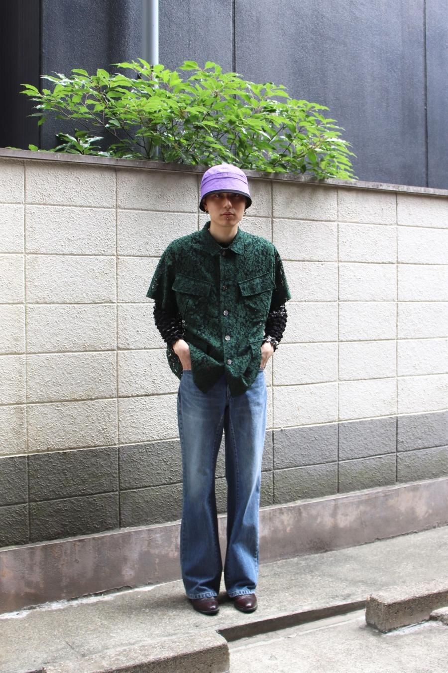 LITTLEBIG(リトルビッグ)のBootcut Denim Bio Bleach Indigo LITTLEBIG(リトルビッグ)のBootcut Denim Bio Bleach Indigo