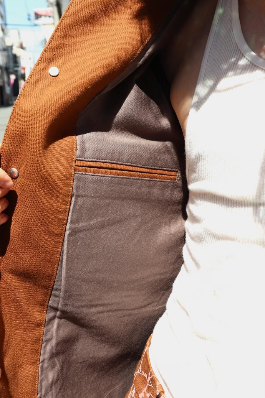 MASU(エムエーエスユー)のFLOCKY WEB COVERALL BROWNの通販 MASU(エムエーエスユー)のFLOCKY WEB COVERALL BROWNの通販