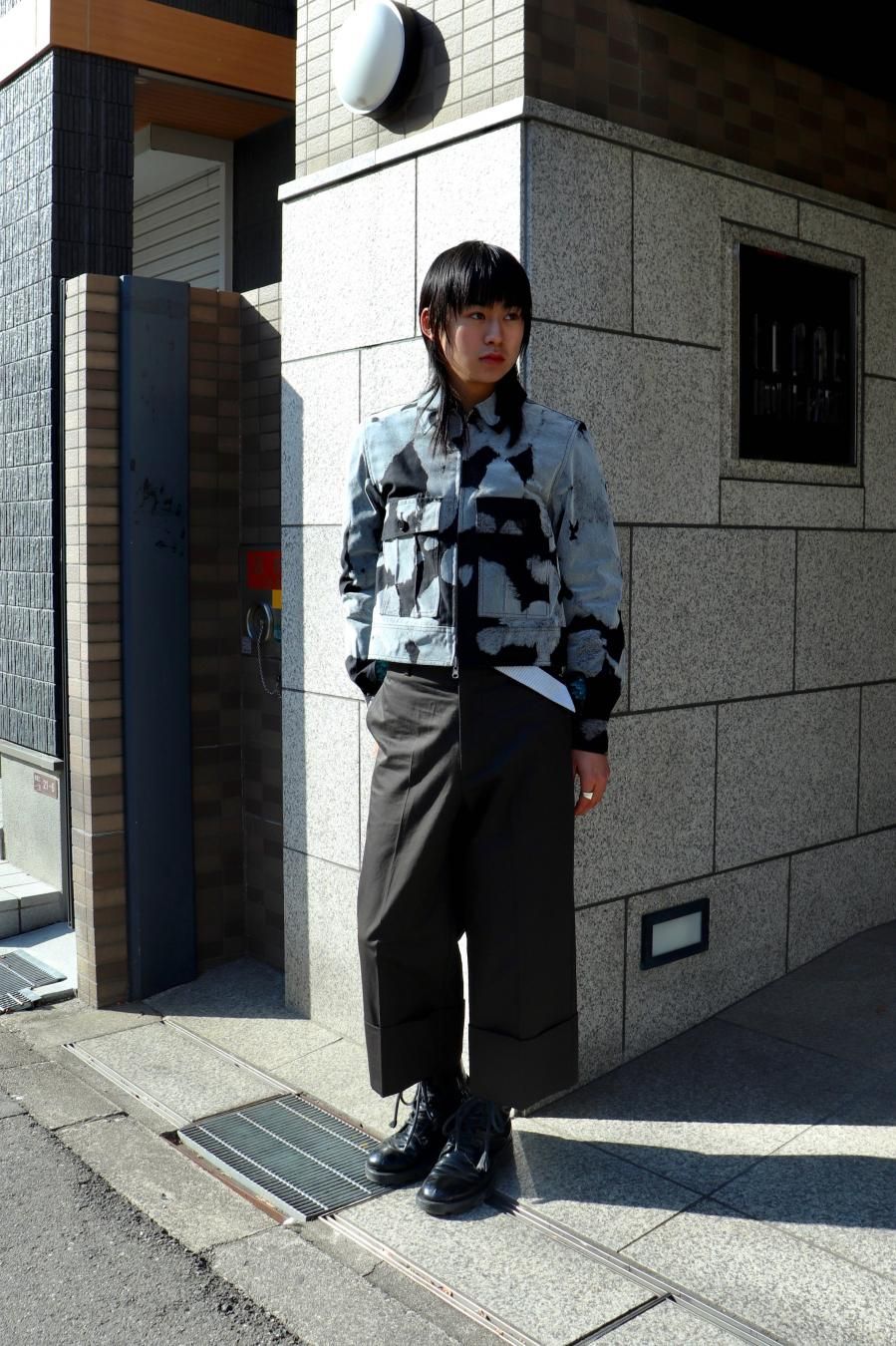 MASU(エムエーエスユー)のFLOCKY COW SPORTS JACKET BLACKの MASU(エムエーエスユー)のFLOCKY COW SPORTS JACKET BLACKの
