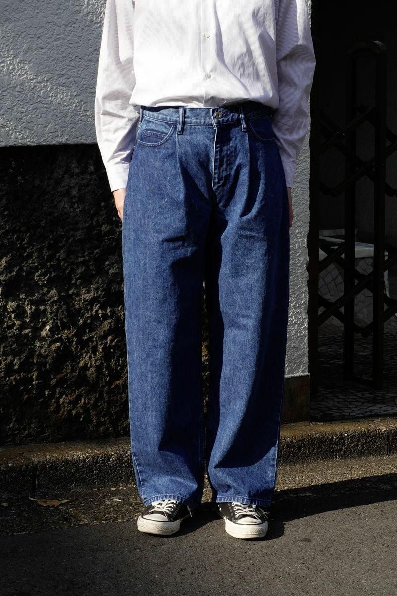 EVCON《エビコン》1TUCK BAGGY DENIM BIO - Cloud9【クラウド EVCON《エビコン》1TUCK BAGGY DENIM BIO - Cloud9【クラウド