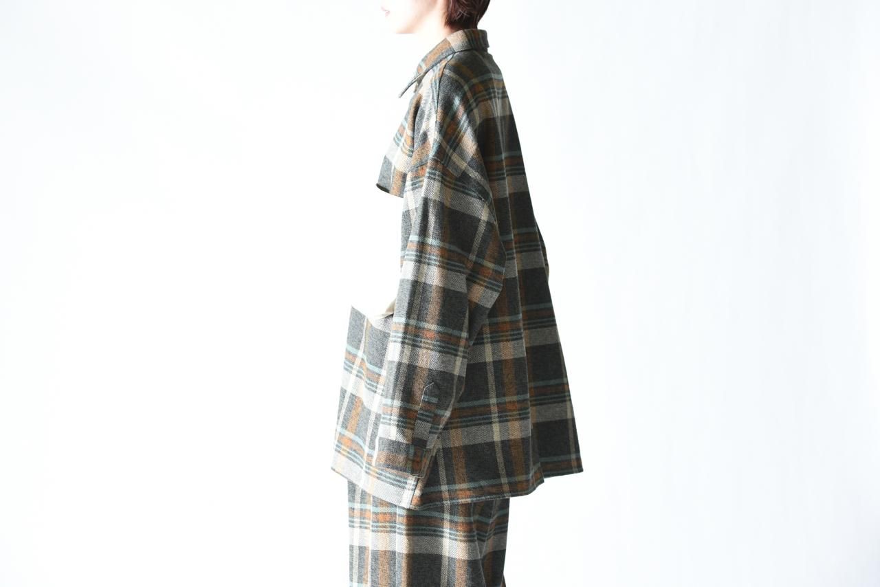 My Beautiful Landlet ヴィンテージチェックビッグシャツ My Beautiful Landlet ヴィンテージチェックビッグシャツ