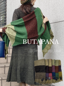 BUTAPANA(ブタパナ/ぶたぱな)ニットストール - ファッション通販 BUTAPANA(ブタパナ/ぶたぱな)ニットストール - ファッション通販