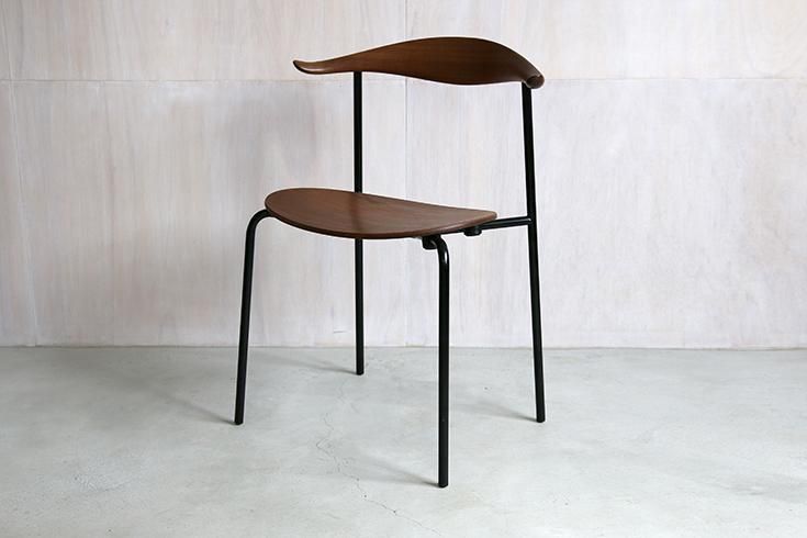 オーク材・スモークドオイル仕上げ・ブラック脚 CH88T - nimfomane.com